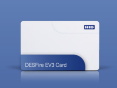 Walde AS - HID Mifare DESFire EV3 kaart - programmeerimata